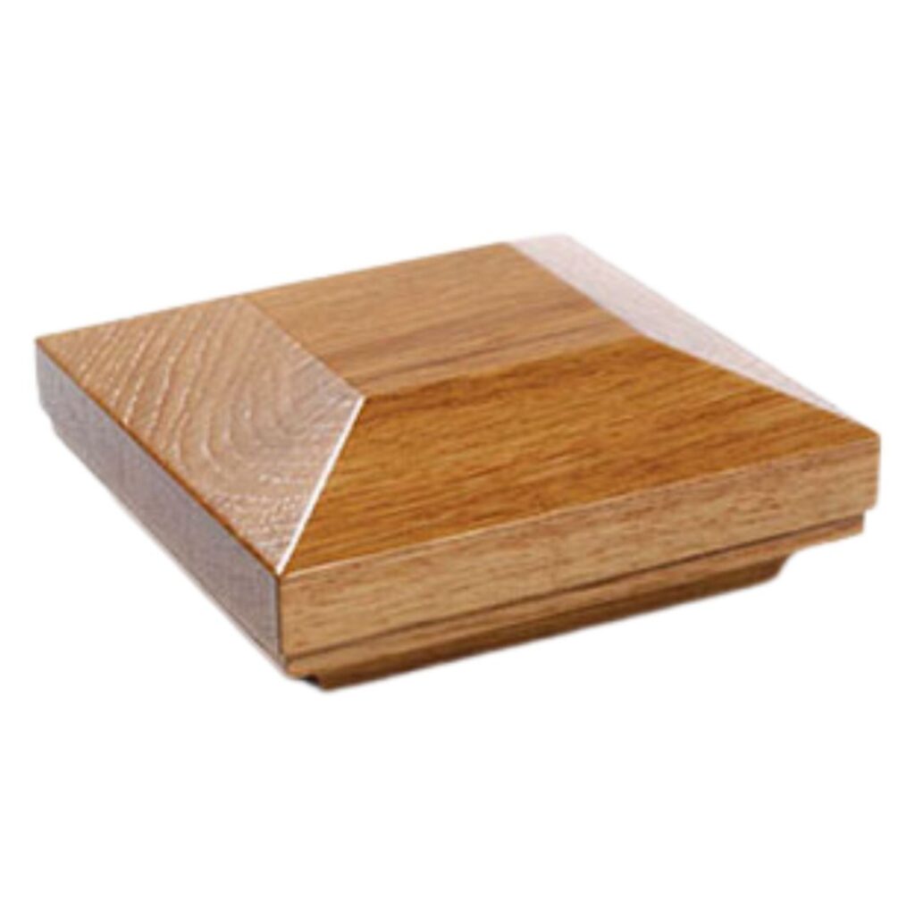 Pyramid Newel Cap Oak - Eglantine Timber