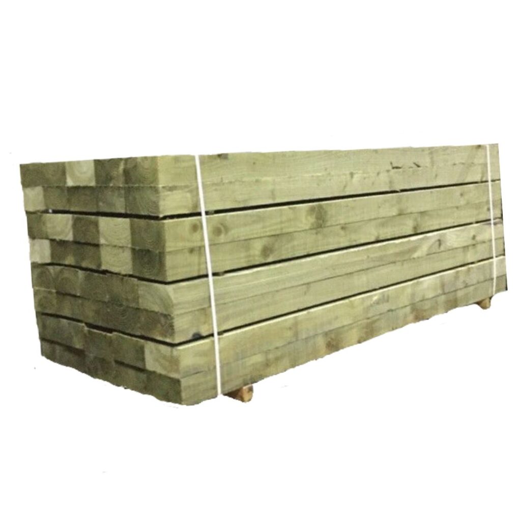 Railway Sleepers – Green - Eglantine Timber