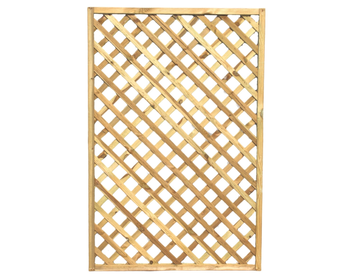 Diagonal Trellis - Eglantine Timber